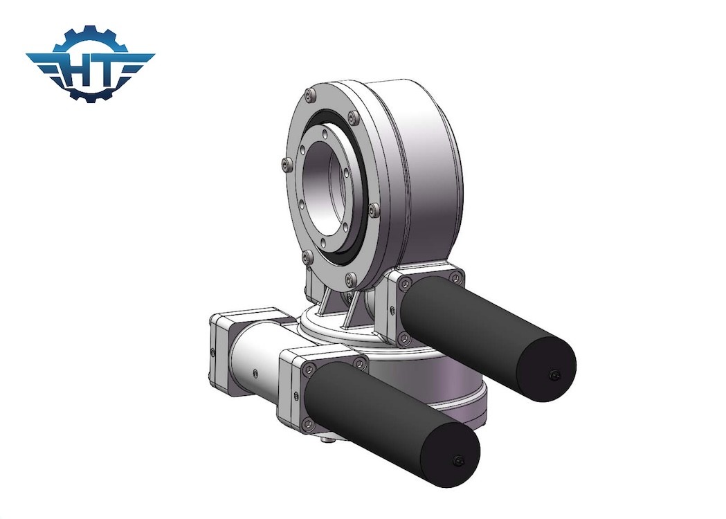 RAL 9006 듀얼 액시 태양 추적기 스레드 드라이브